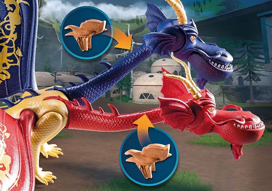 PLAYMOBIL DRAGONS DREAMWORKS - LES NEUF ROYAUMES - WUWEI AVEC JUN (THE ...