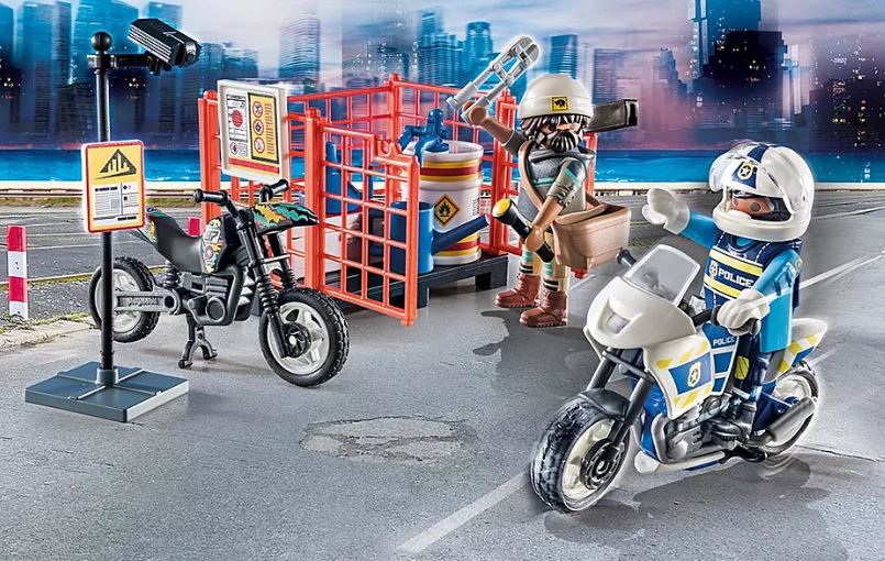 PLAYMOBIL CITY ACTION - STARTER PACK POLICE #71381 - PLAYMOBIL / City ...