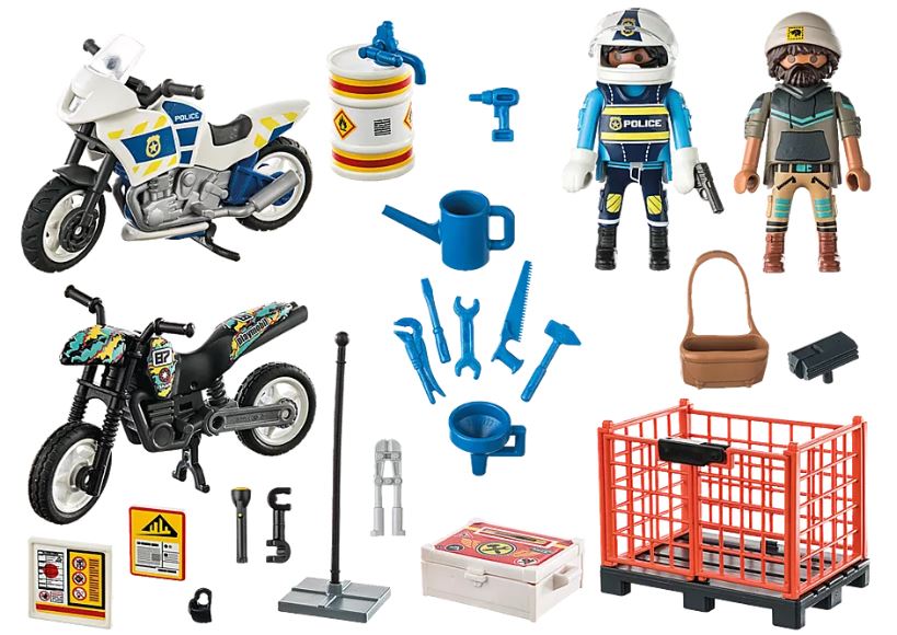 PLAYMOBIL CITY ACTION - STARTER PACK POLICE #71381 - PLAYMOBIL / City ...