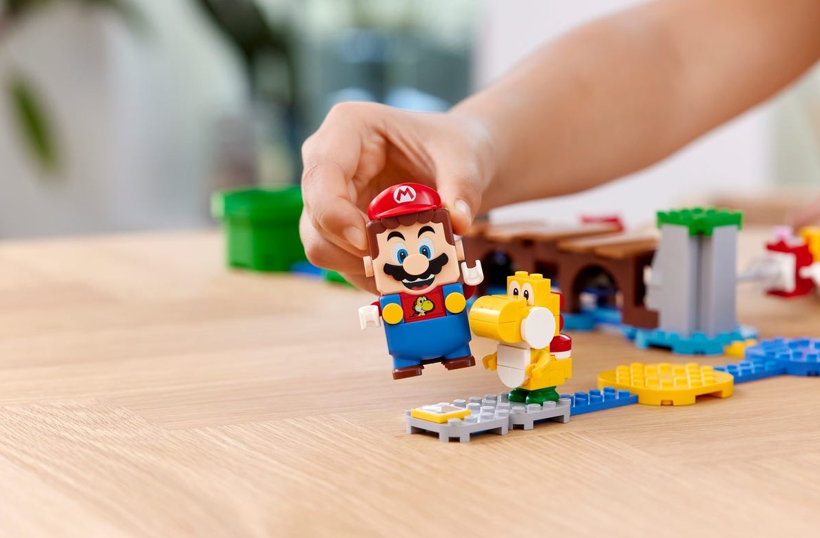 LEGO SUPER MARIO - ENSEMBLE D'EXTENSION LA PLAGE DU MAXI-OURSIN #71400 ...