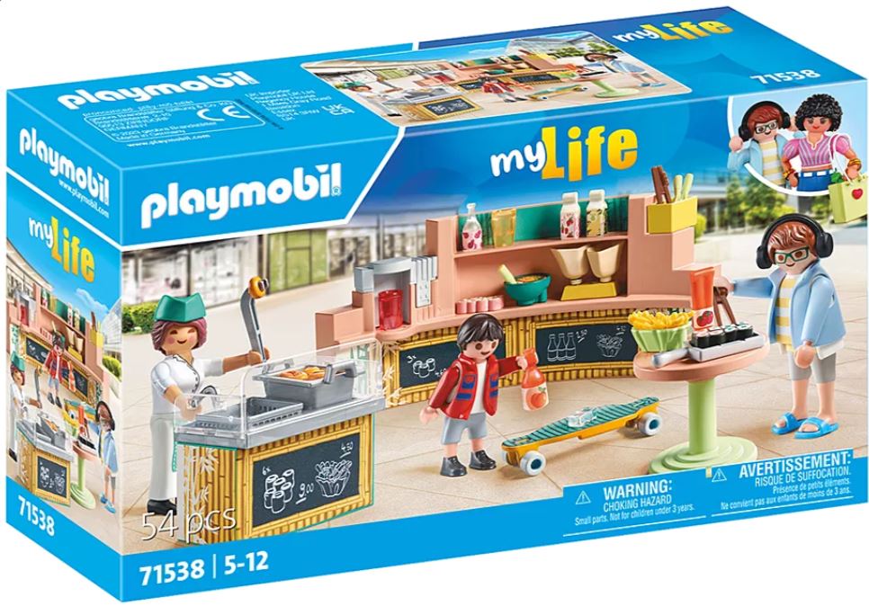 PLAYMOBIL MY LIFE - PLACE DE RESTAURATION #71538 - PLAYMOBIL / My Life