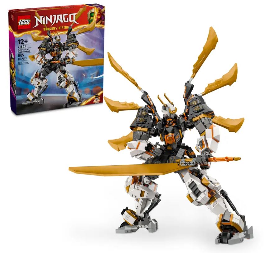 LEGO NINJAGO - LE ROBOT DRAGON TITAN DE COLE #71821 - LEGO / Ninjago