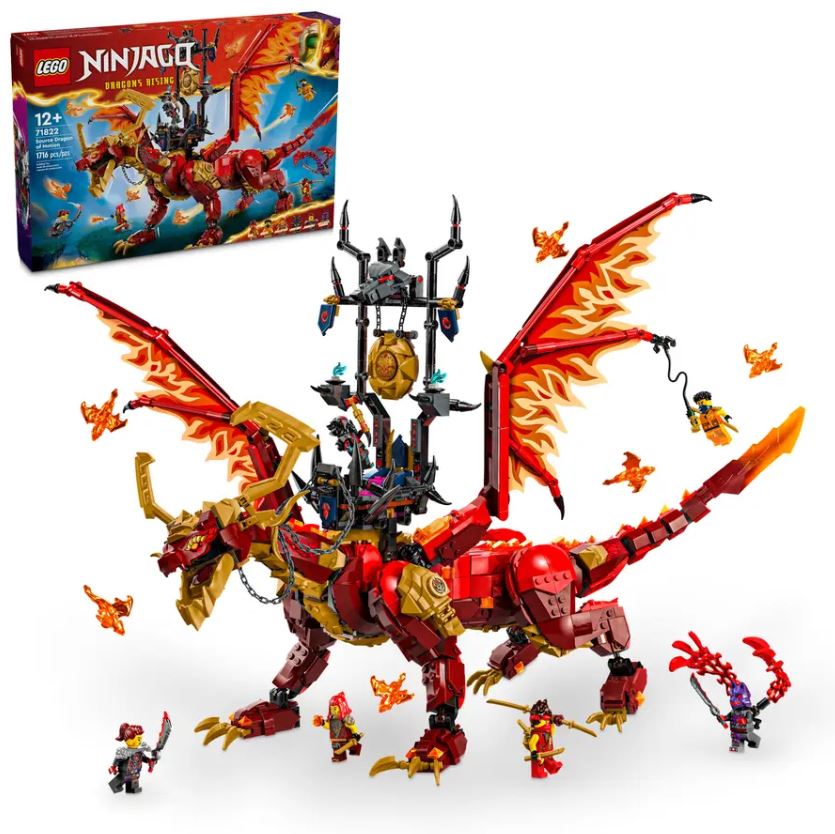 LEGO NINJAGO - LE DRAGON SOURCE DU MOUVEMENT #71822 - LEGO / Ninjago