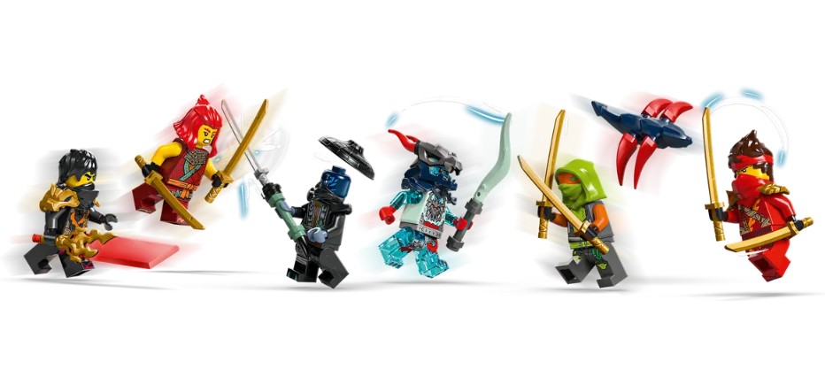 LEGO NINJAGO - LE VÉHICULE DE COMBAT DES NINJAS #71844 - LEGO / Ninjago