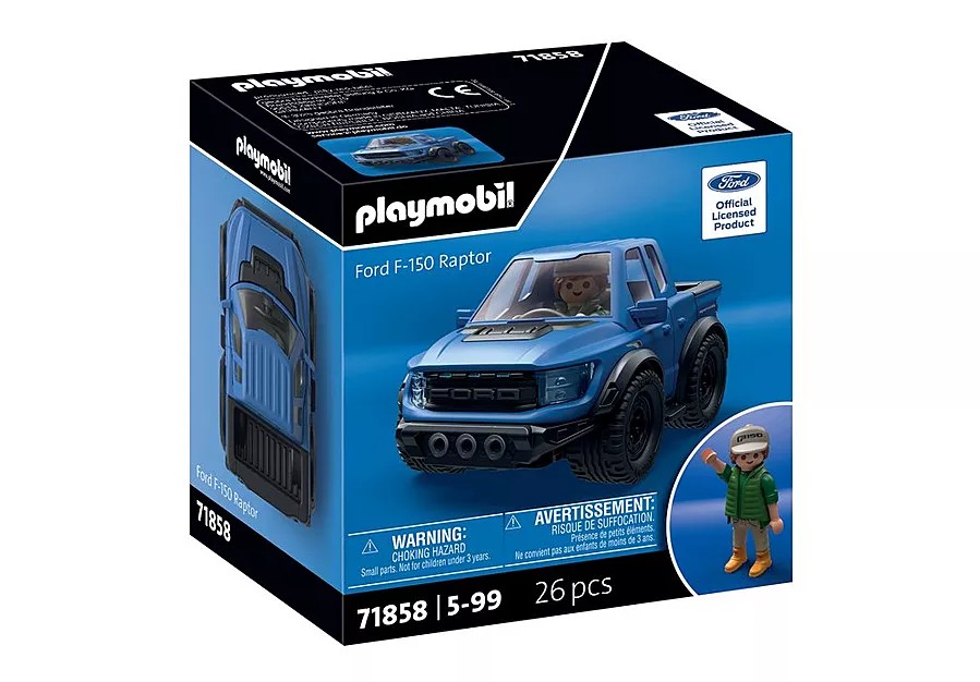 PLAYMOBIL ICON CARS - X FORD F-150 RAPTOR (PICK UP) #71858 - PLAYMOBIL ...
