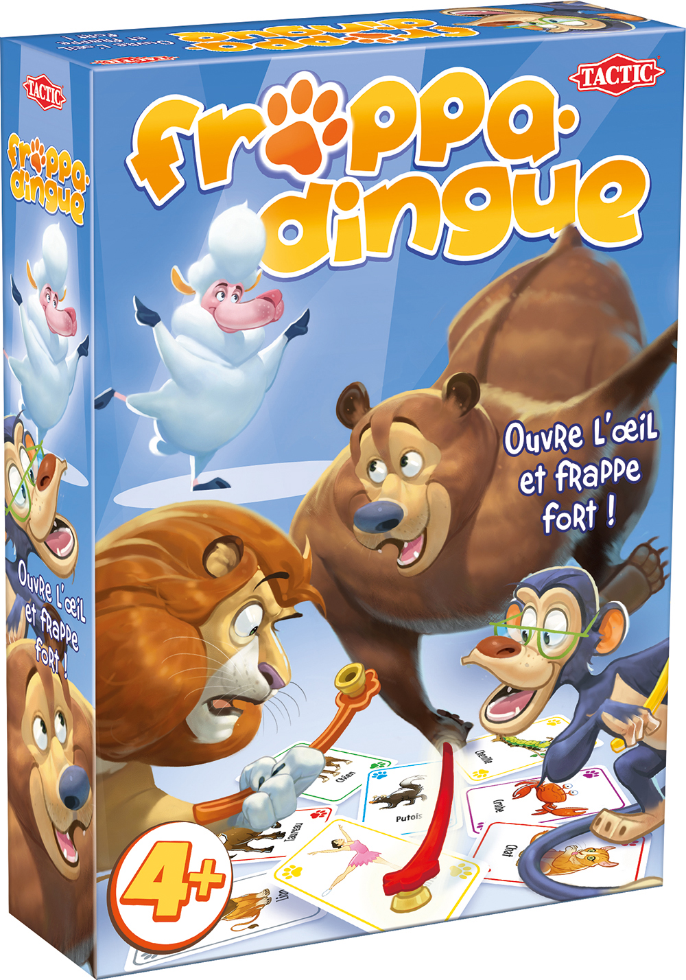 // TACTIC - JEU FRAPPADINGUE - JEUX DE SOCIÉTÉ / Préscolaire (5 ans et ...