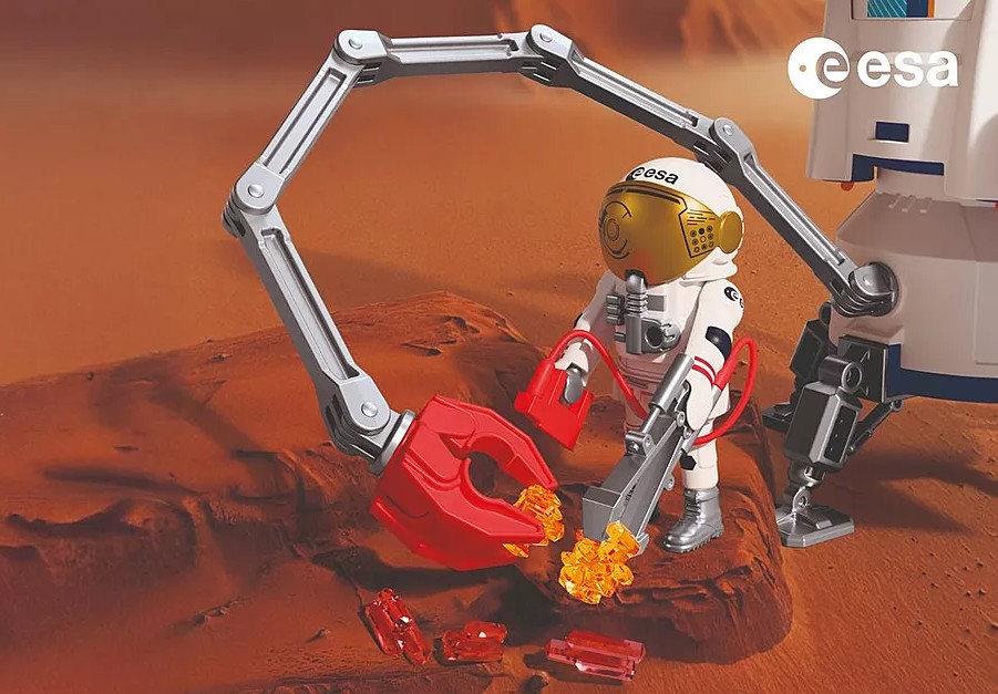 PLAYMOBIL SPACE - FUSÉE D'EXPLORATION DE LA PLANÈTE MARS DE L'ESA ...