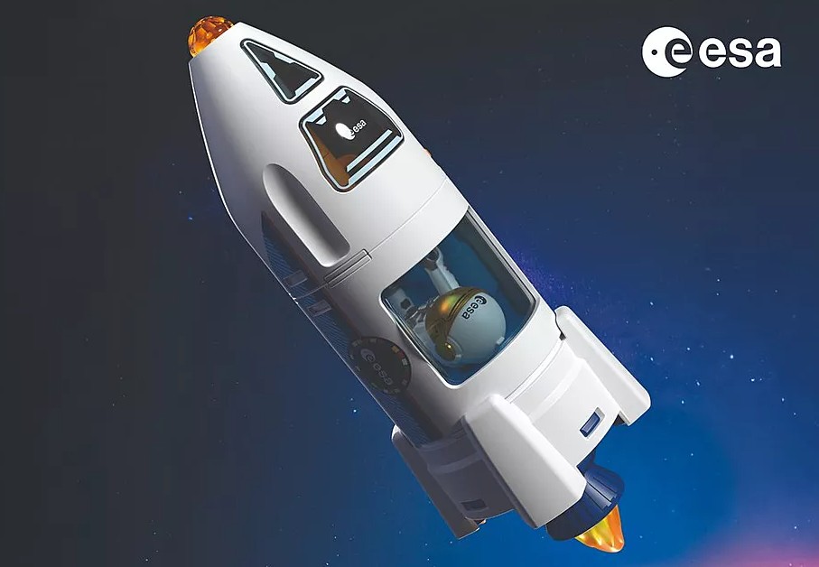 PLAYMOBIL SPACE - FUSÉE D'EXPLORATION DE LA PLANÈTE MARS DE L'ESA ...