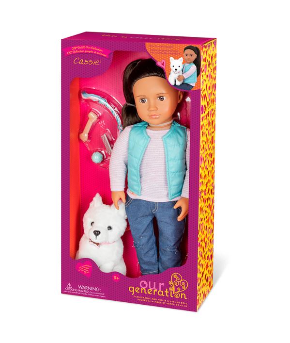 POUPÉE OG PET COLLECTION - CASSIE 46CM - POUPÉES, BARBIE ET FIGURINES ...