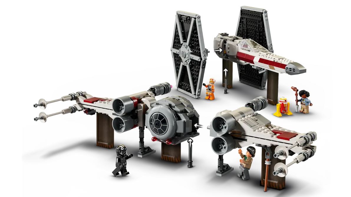 LEGO STAR WARS - LA FUSION DU CHASSEUR TIE ET DU X-WING #75393 - LEGO ...