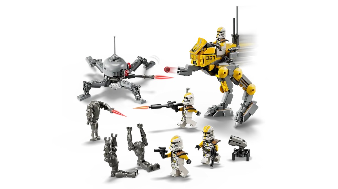 LEGO STAR WARS - ENSEMBLE DE COMBAT DE SOLDATS CLONES DU 327E CORPS D ...