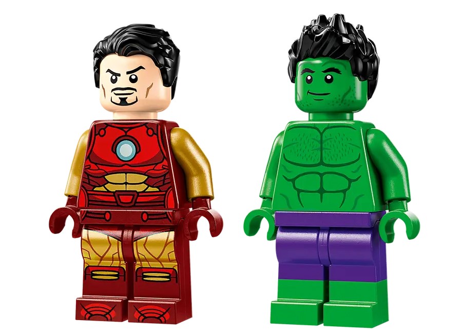LEGO MARVEL - IRON MAN AVEC UNE MOTO ET HULK #76287 - LEGO / Super Heros