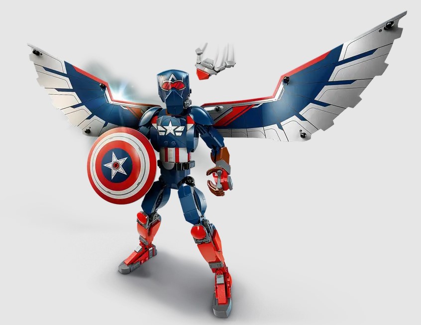 LEGO SUPER HEROES - SAM WILSON CAPTAIN AMERICA #76296 - LEGO / Super Heros