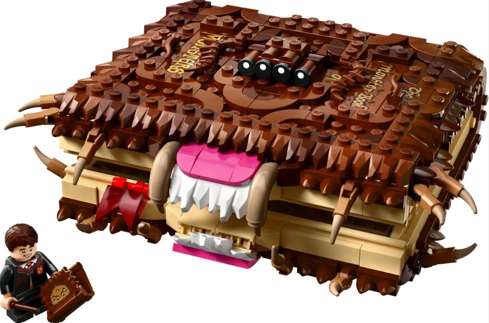 LEGO HARRY POTTER - LE MONSTRUEUX LIVRE DES MONSTRES QUI MORD #76449 ...