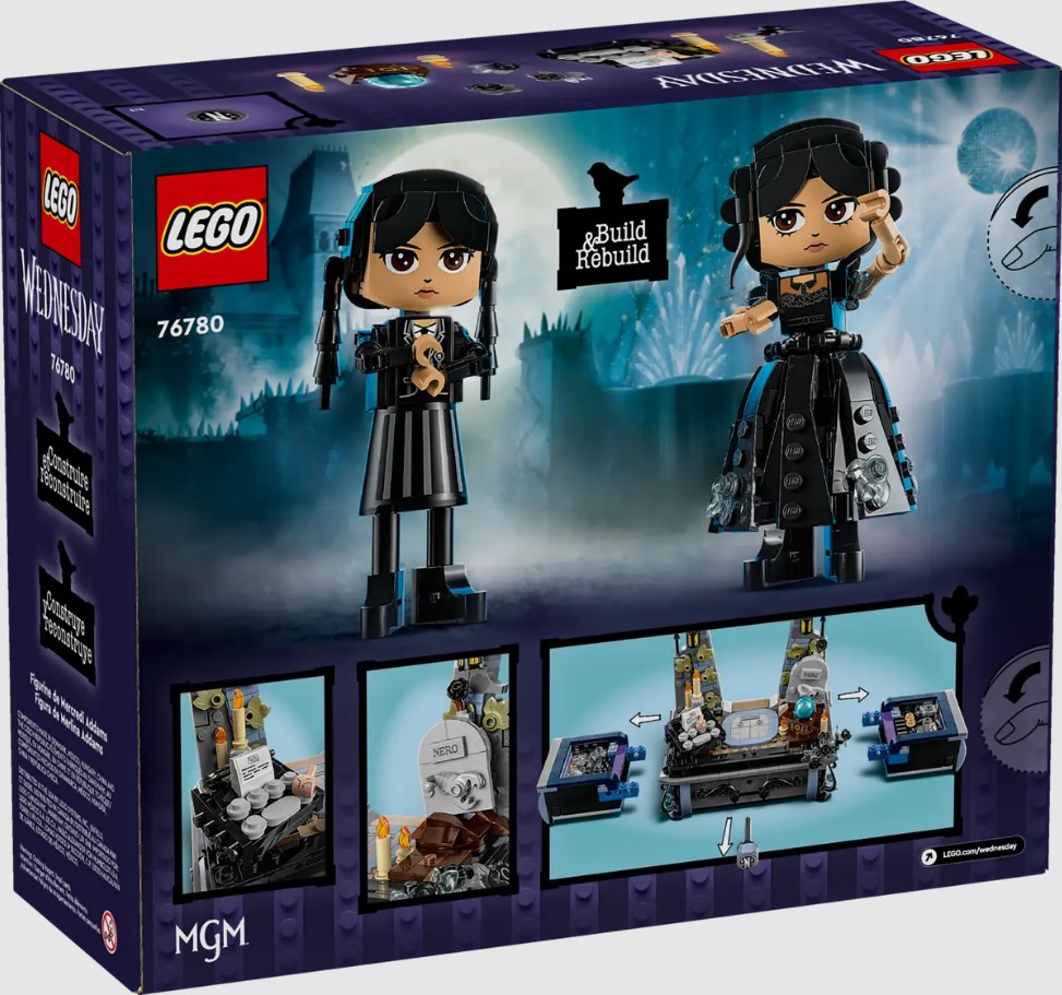 LEGO WEDNESDAY - FIGURINE DE MERCREDI ADDAMS #76780 - LEGO / MERCREDI