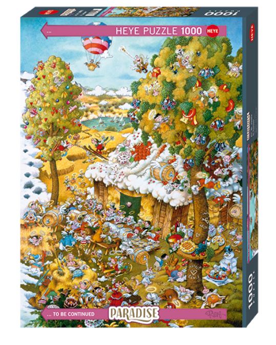 // HEYE CASSE-TÊTE 1000 PIÈCES - PARADIS EN ÉTÉ #78-29962 - CASSE-TÊTES ...