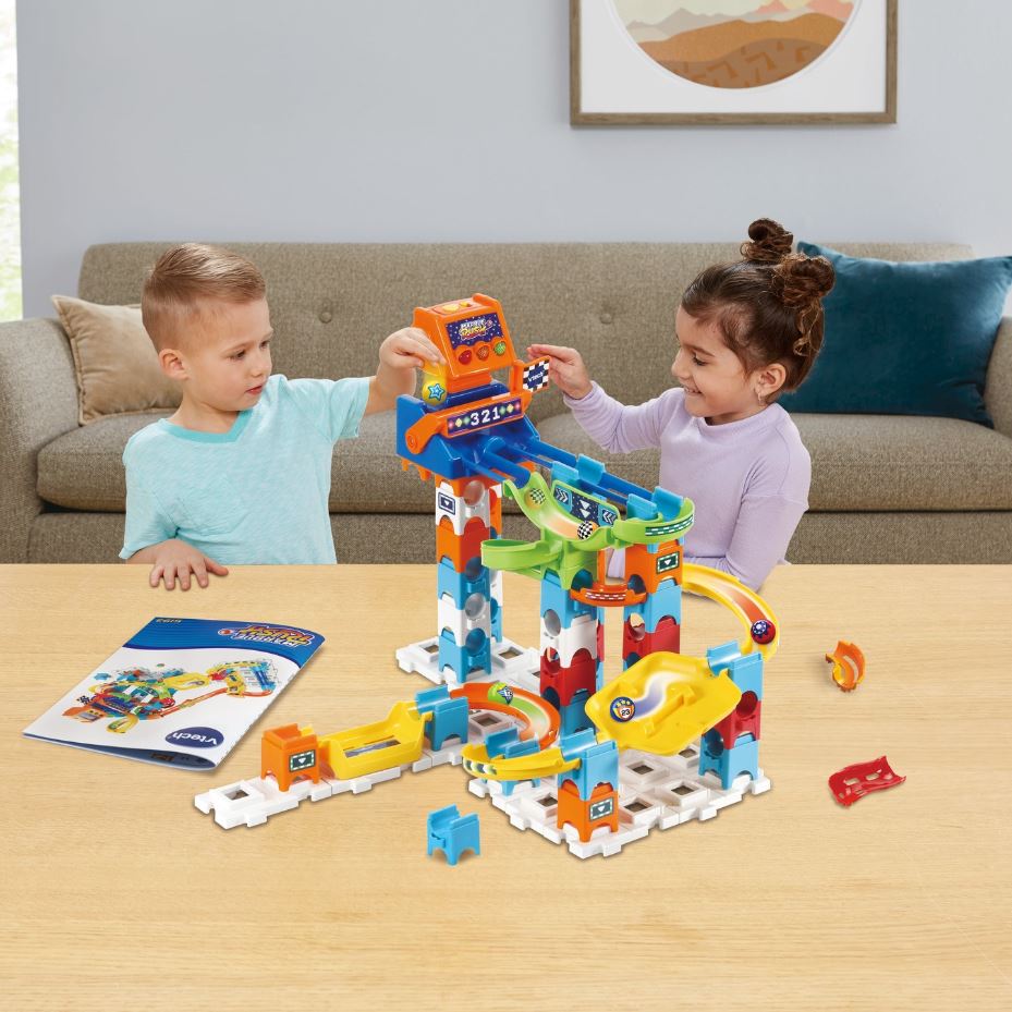 VTECH - ENSEMBLE DE MARBLE RUSH RACEWAY SET - CONSTRUCTION / Gravitrax ...