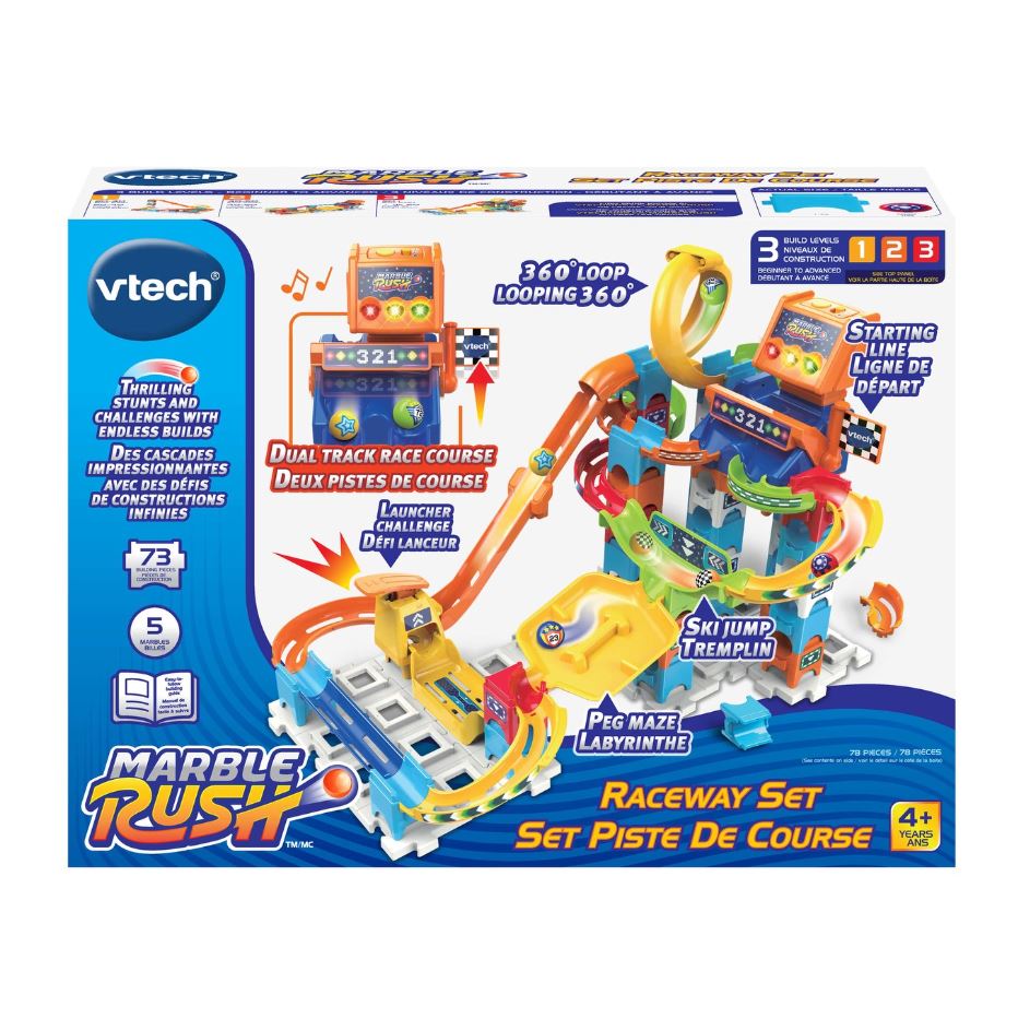 VTECH - ENSEMBLE DE MARBLE RUSH RACEWAY SET - CONSTRUCTION / Gravitrax ...