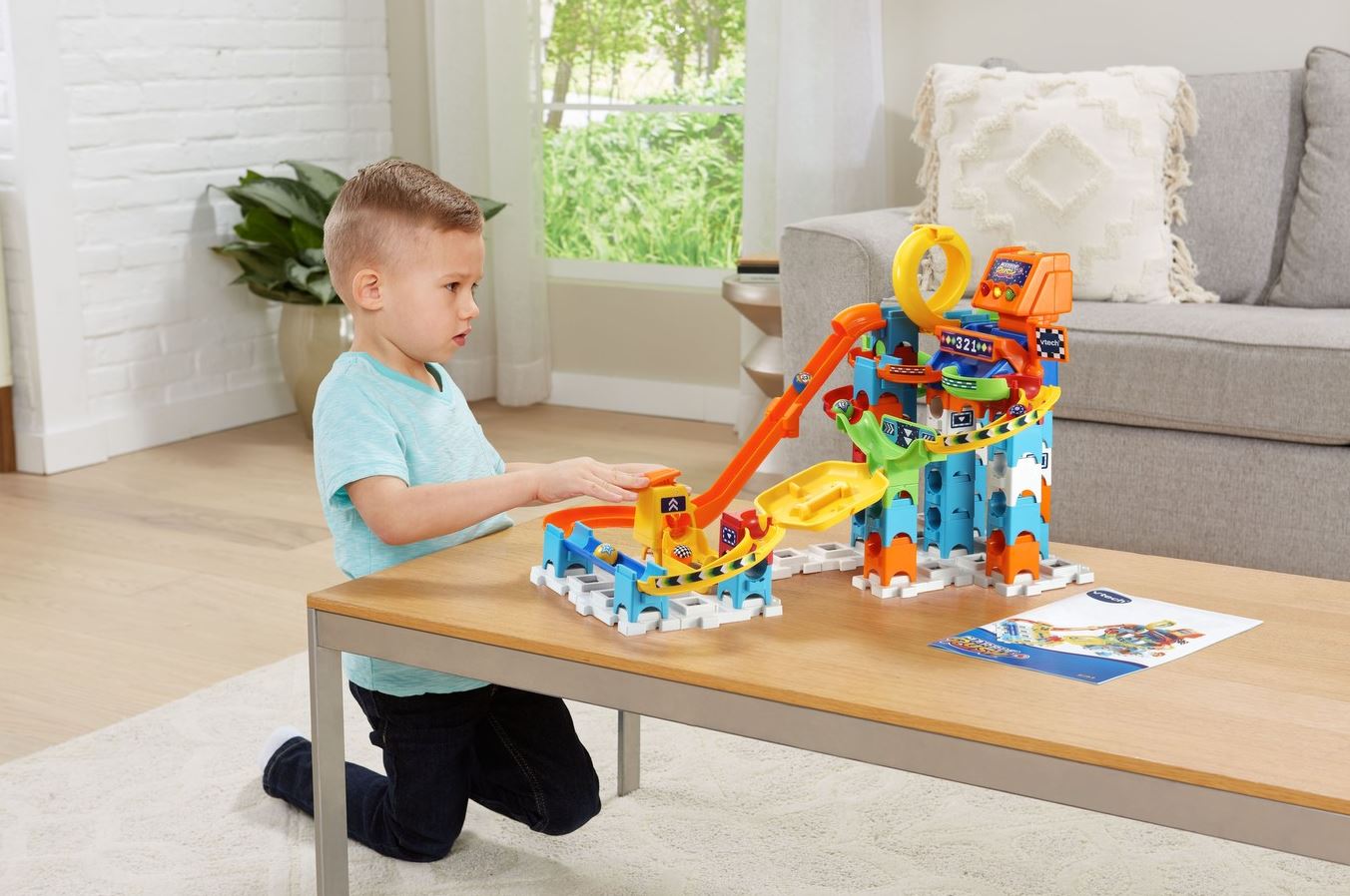 VTECH - ENSEMBLE DE MARBLE RUSH RACEWAY SET - CONSTRUCTION / Gravitrax ...