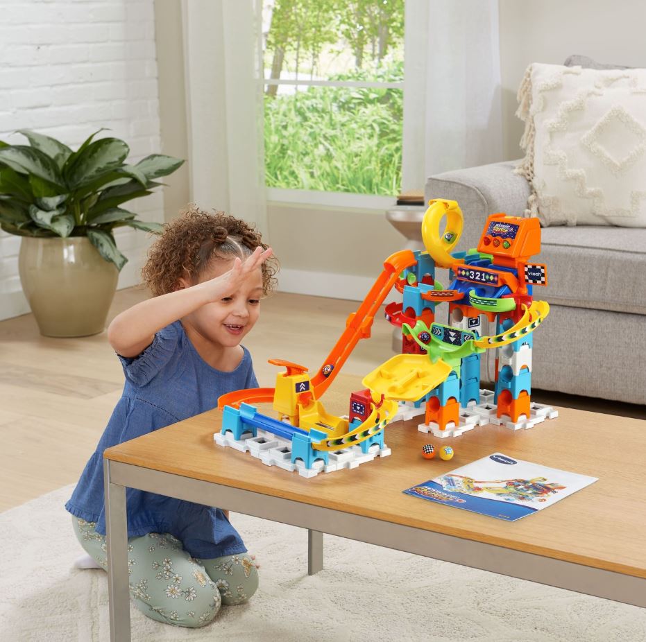 VTECH - ENSEMBLE DE MARBLE RUSH RACEWAY SET - CONSTRUCTION / Gravitrax ...