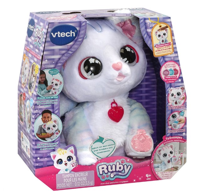 VTECH - RUBY, MON CHAT PAILLETTES MAGIQUES - BÉBÉ / V-Tech