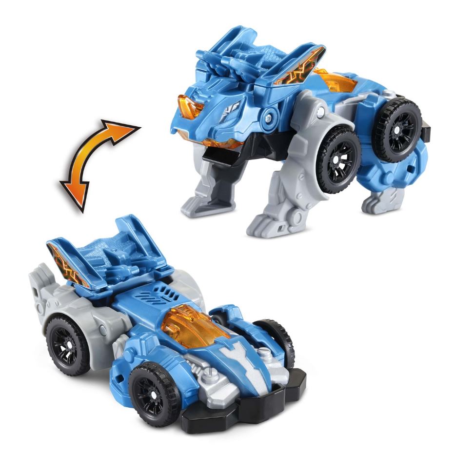 VTECH - SWITCH & GO TRICERATOPS RACE CAR - CAMIONS, ARMES ET SUPERHÉROS ...