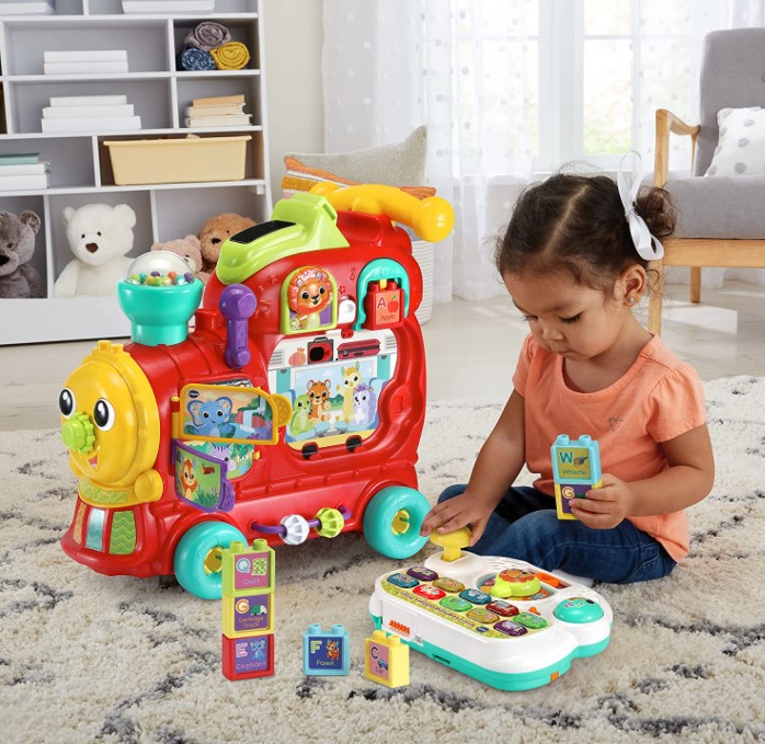 VTECH - MAXILOCO, MON TROTTI TRAIN 4 EN 1 (MAXI TROTTI) - BÉBÉ / V-Tech