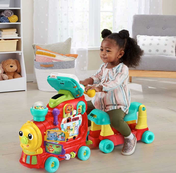 VTECH - MAXILOCO, MON TROTTI TRAIN 4 EN 1 (MAXI TROTTI) - BÉBÉ / V-Tech