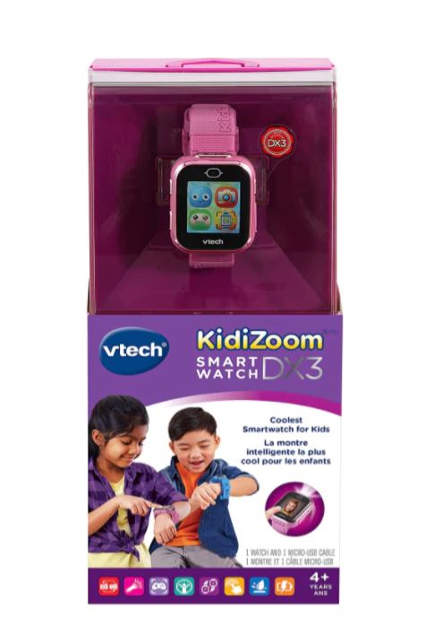 VTECH - KIDIZOOM - MONTRE MAUVE SMARTWATCH DX3 - BÉBÉ / V-Tech