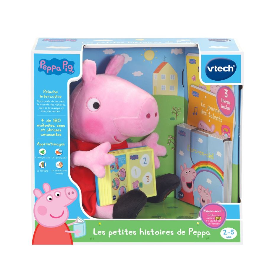 VTECH - PEPPA PIG - LES PETITES HISTOIRES DE PEPPA - BÉBÉ / V-Tech