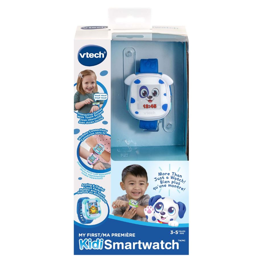 VTECH - MY FIRST KIDI SMARTWATCH - BLUE/BLEU (MONTRE) - BÉBÉ / V-Tech