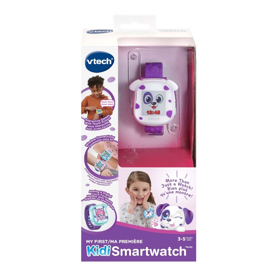 VTECH - MY FIRST KIDI SMARTWATCH - PURPLE/VIOLETTE (MONTRE) - BÉBÉ / V-Tech