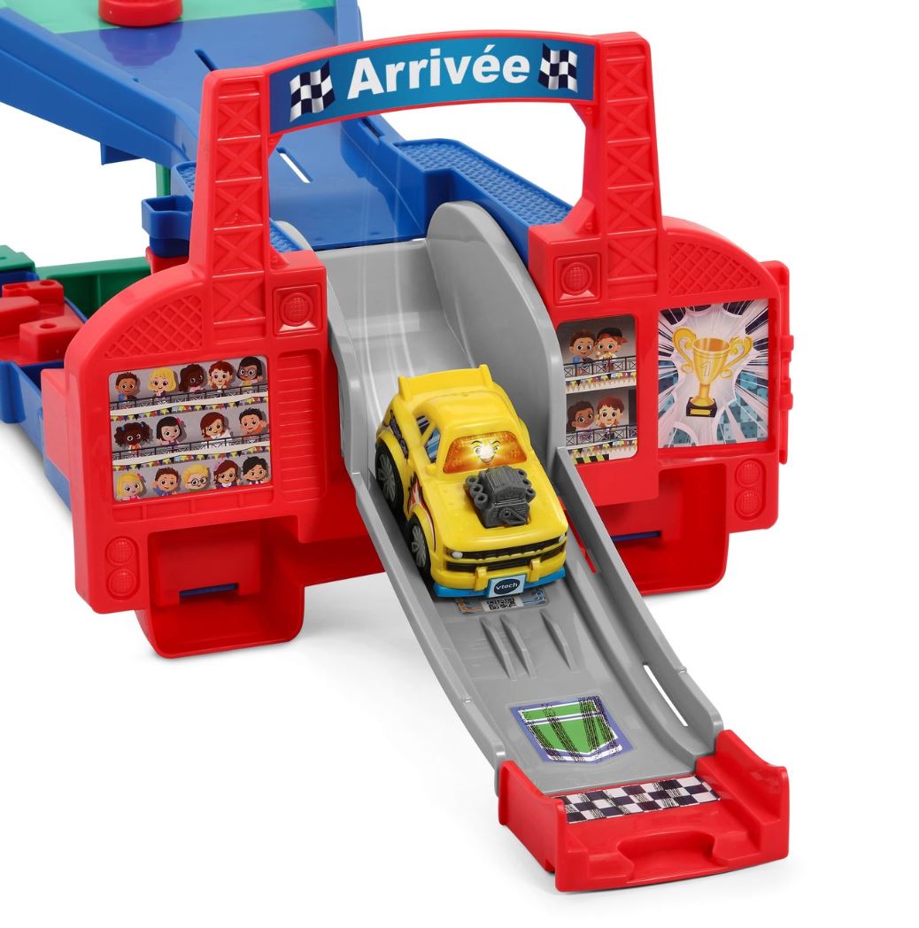 VTECH - TUT TUT BOLIDES MULTI CASCADES JUMP&GO 4 EN 1 - BÉBÉ / V-Tech