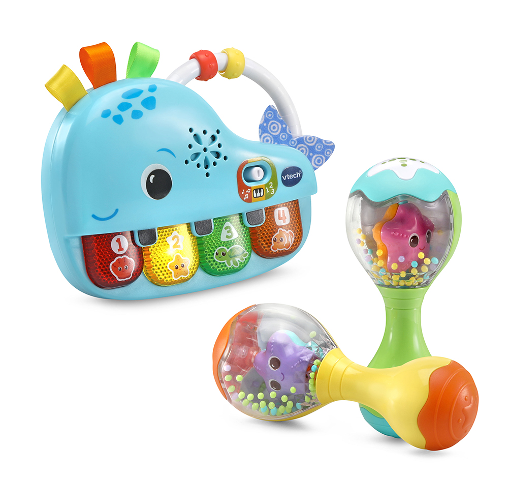VTECH - COFFRET P'TIT MUSICIEN - MES PREMIERS INSTRUMENTS - BÉBÉ ...