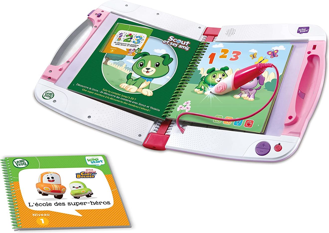 LEAPFROG LEAPSTART - PACK RÉUSSITE SCOLAIRE - ROSE - BÉBÉ / Leap Frog