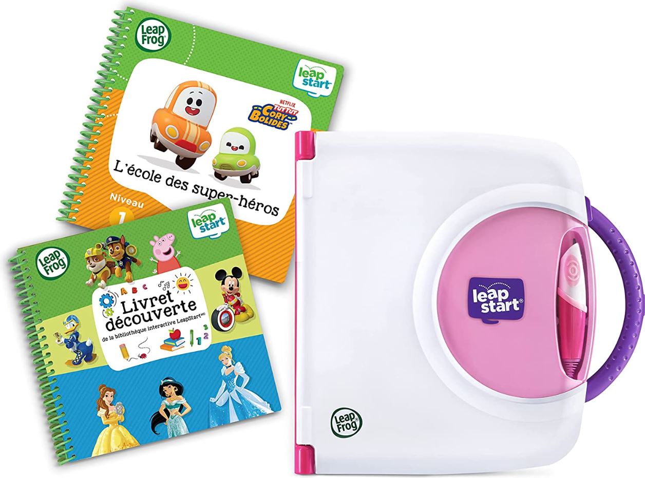 LEAPFROG LEAPSTART - PACK RÉUSSITE SCOLAIRE - ROSE - BÉBÉ / Leap Frog
