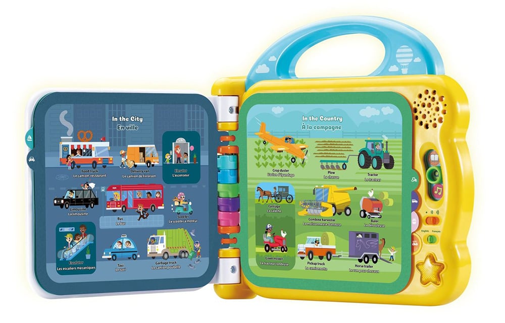 LEAPFROG - 100 VÉHICULES BILINGUE - BÉBÉ / Leap Frog
