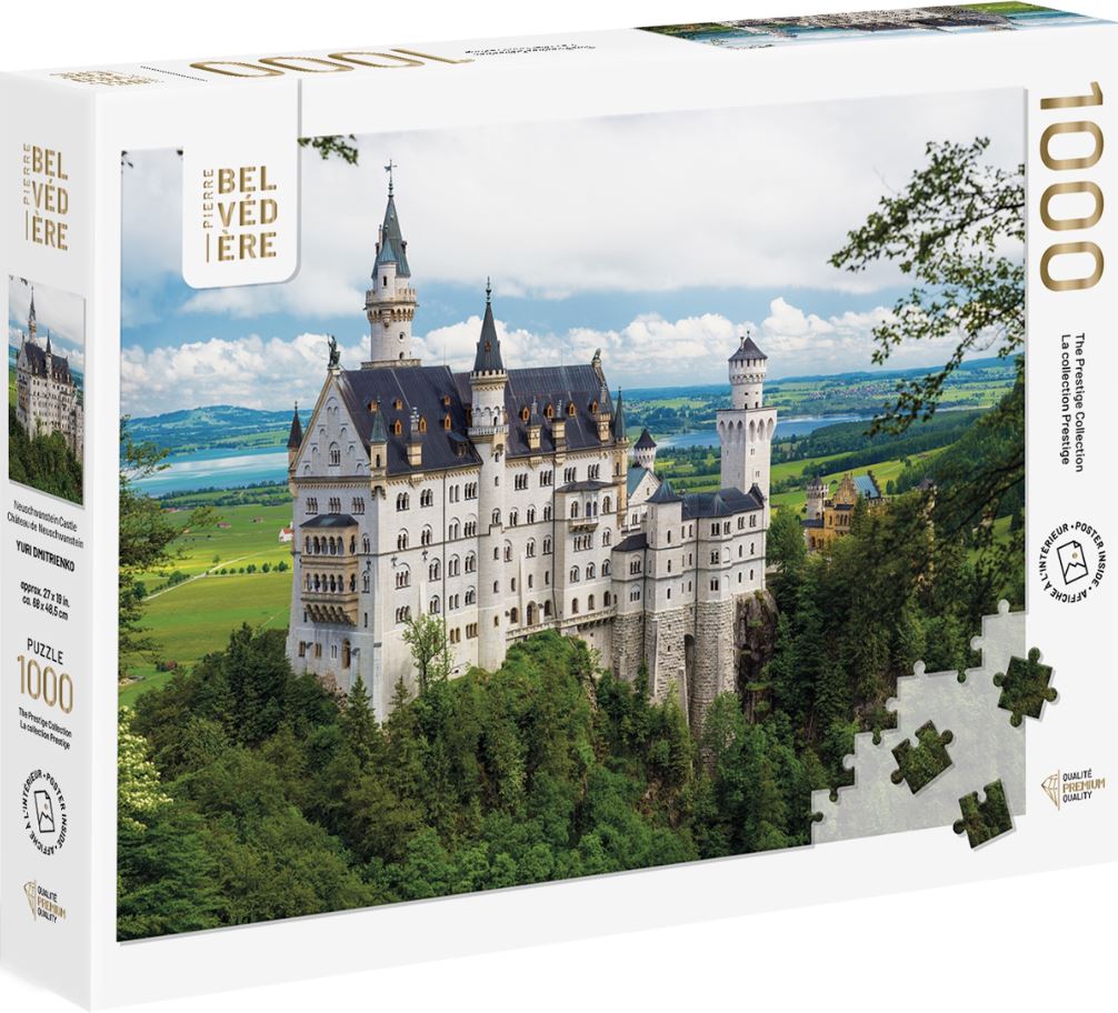 PIERRE BELVÉDÈRE CASSE-TÊTE 1000 PIÈCES - CHÂTEAU DE NEUSCHWANSTEIN ...