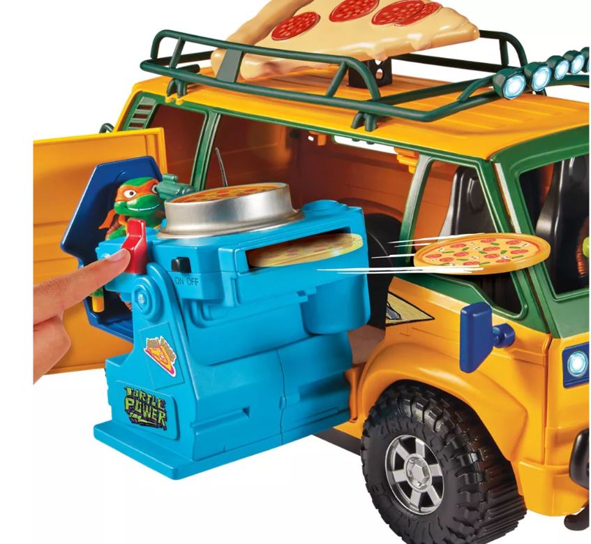 TEENAGE MUTANT NINJA TURTLES - VAN DE LIVRAISON MUTANT MAYHEM PIZZAFIRE ...