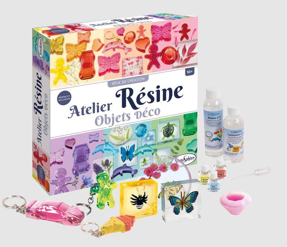 *25 L'ATELIER RÉSINE - OBJETS DÉCO - BRICOLAGE / Activités créatives