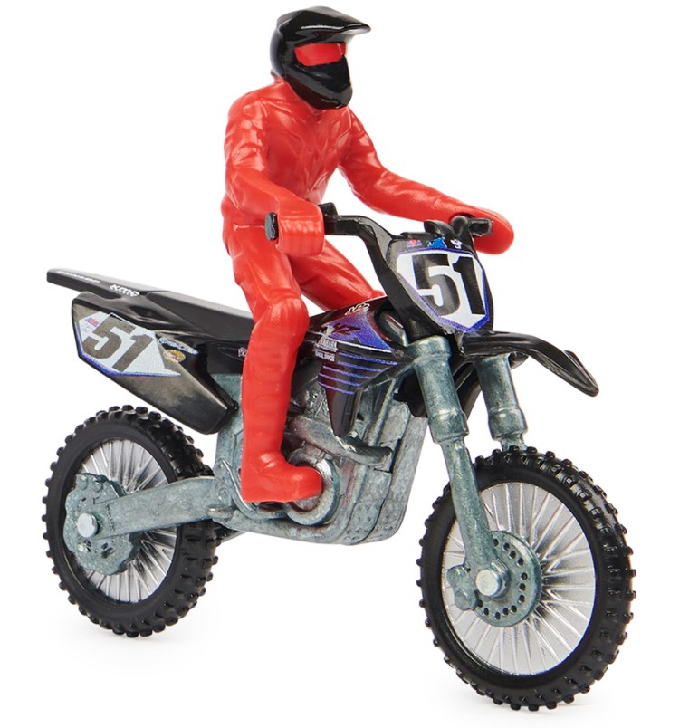 SUPER CROSS - 1:24 MOTOCYCLETTE ASSORTIS - CAMIONS, ARMES ET SUPERHÉROS ...