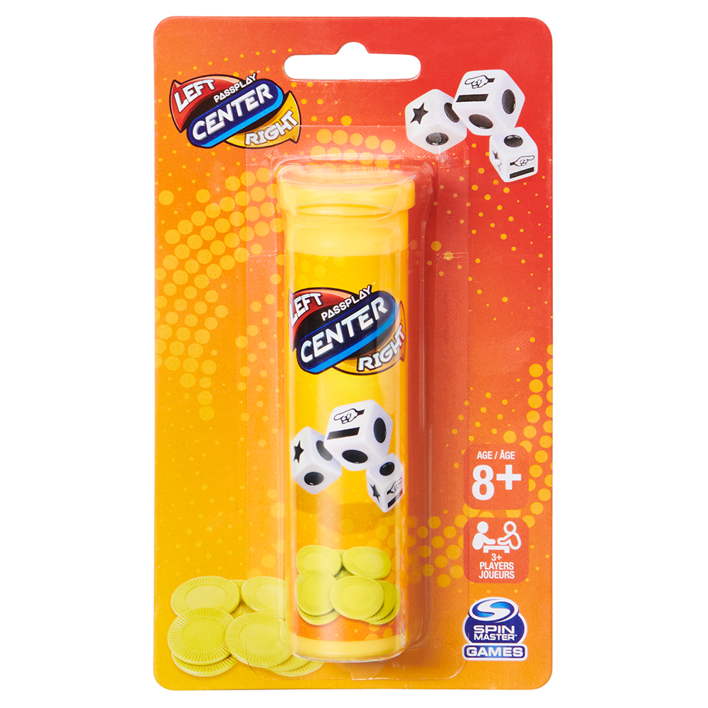 JEU LEFT CENTER RIGHT - TUBE (LCR) - JEUX DE SOCIÉTÉ / Adultes (général)