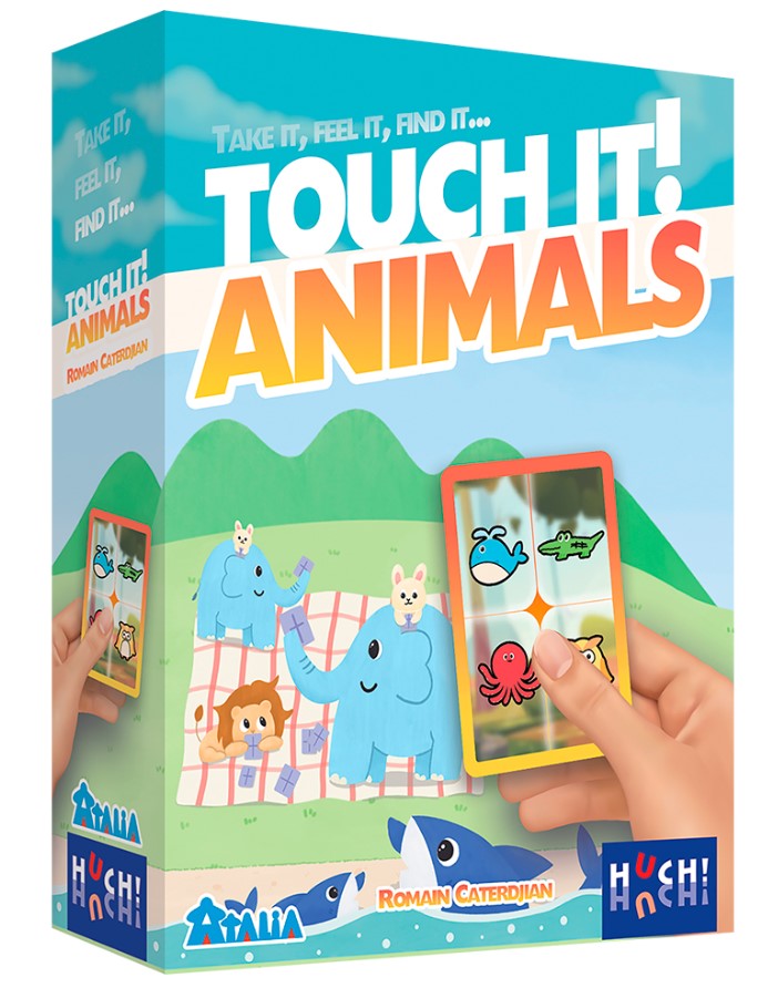 JEU TOUCH IT - ANIMAUX (FR) - JEUX DE SOCIÉTÉ / Enfants (6 à 8 ans)