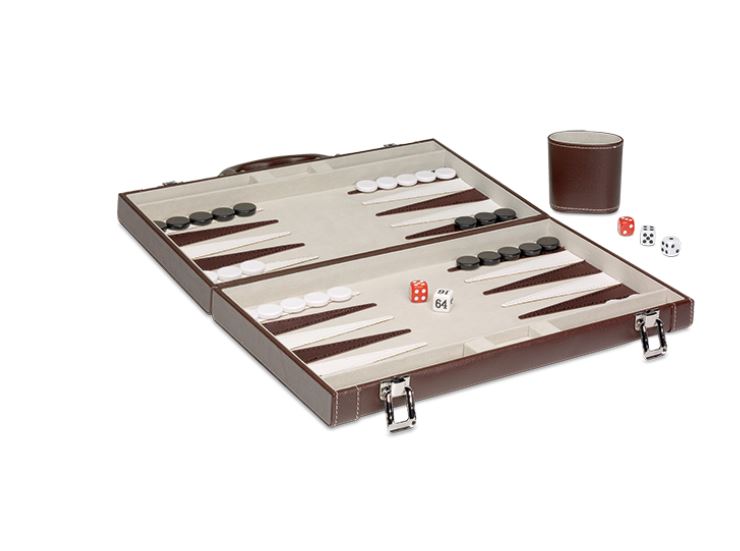 JEU BACKGAMMON (JACQUET) - JEUX DE SOCIÉTÉ / Adultes (général)