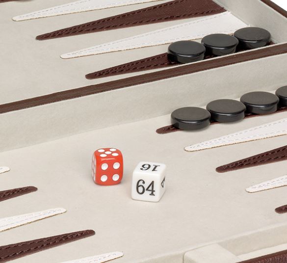 JEU BACKGAMMON (JACQUET) - JEUX DE SOCIÉTÉ / Adultes (général)