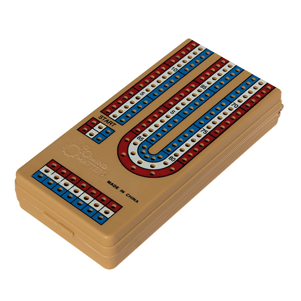 JEU CRIB PLIANT 3 COULEURS (CRIBBAGE, CRIBB, CRIBBLE) - JEUX DE SOCIÉTÉ ...