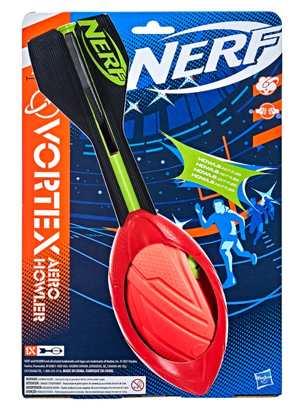 NERF SPORTS - BALLON VORTEX AERO HOWLER ASST - SAISONNIER / Été - jeux ...