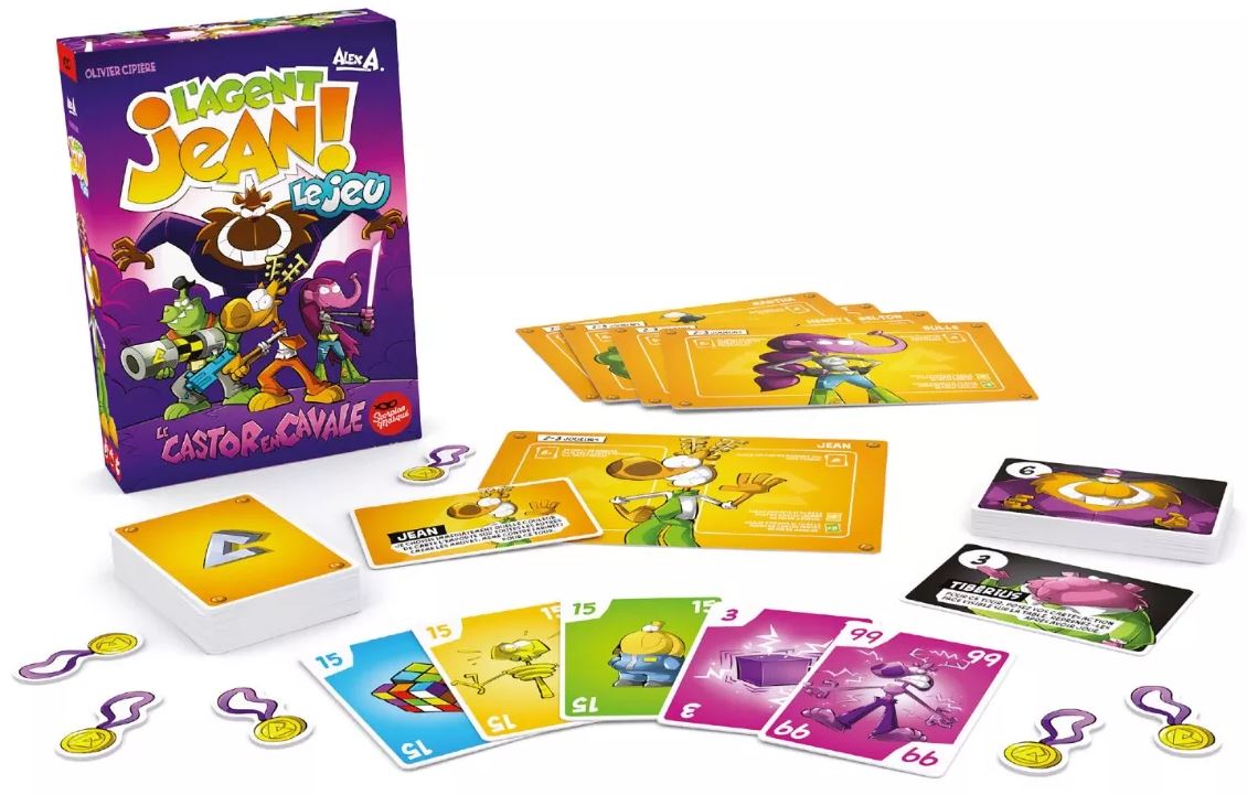 JEU L'AGENT JEAN - JEUX DE SOCIÉTÉ / Enfants (6 à 8 ans)