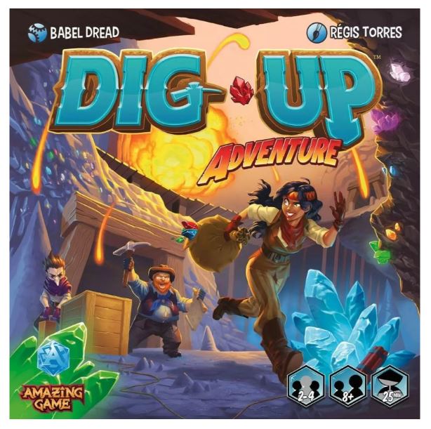 JEU DIG UP AVENTURES - JEUX DE SOCIÉTÉ / Adultes (passionnés des jeux)