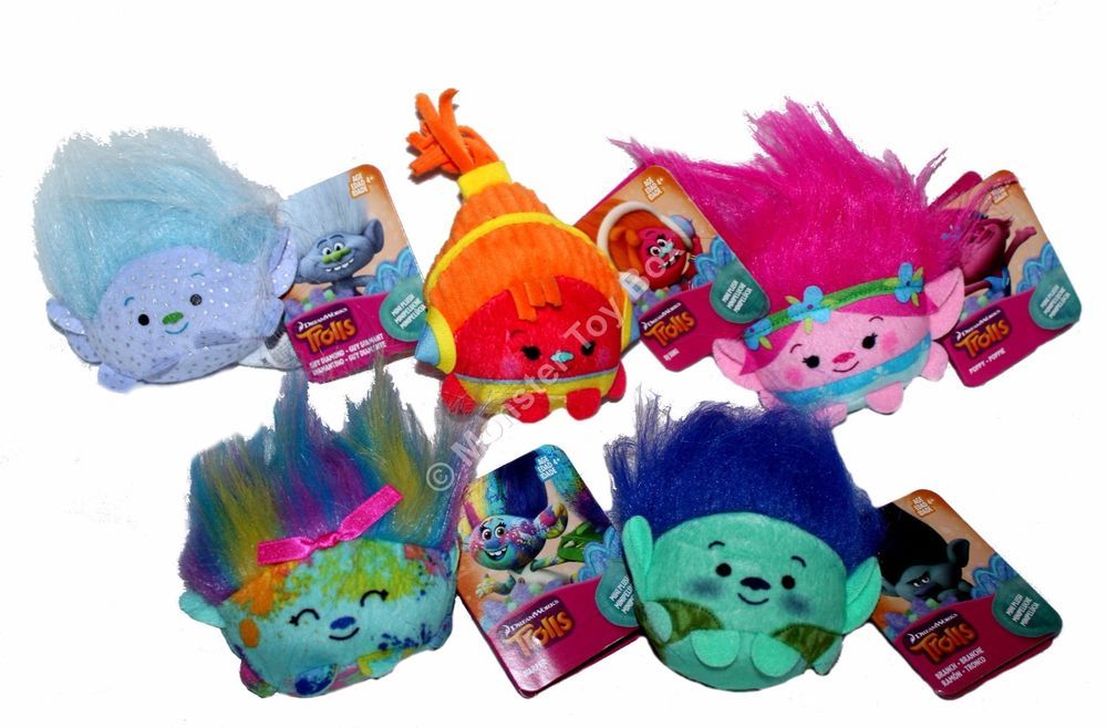 MINI PELUCHES TROLLS (POPPIE) ASST - PELUCHES / Peluches cinéma / télé